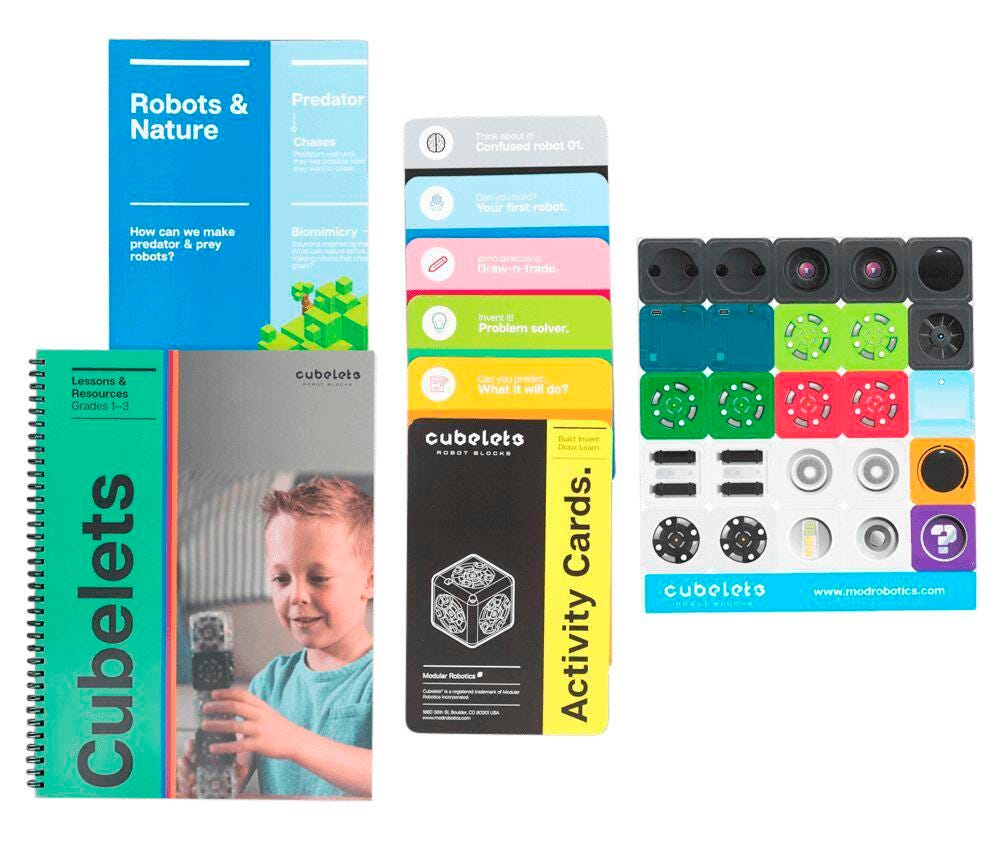 Cubelets Grades 1-3 Lesson Plan Bundle: Launch Pad